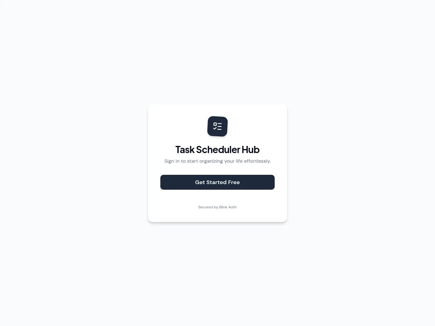 Task Scheduler Hub