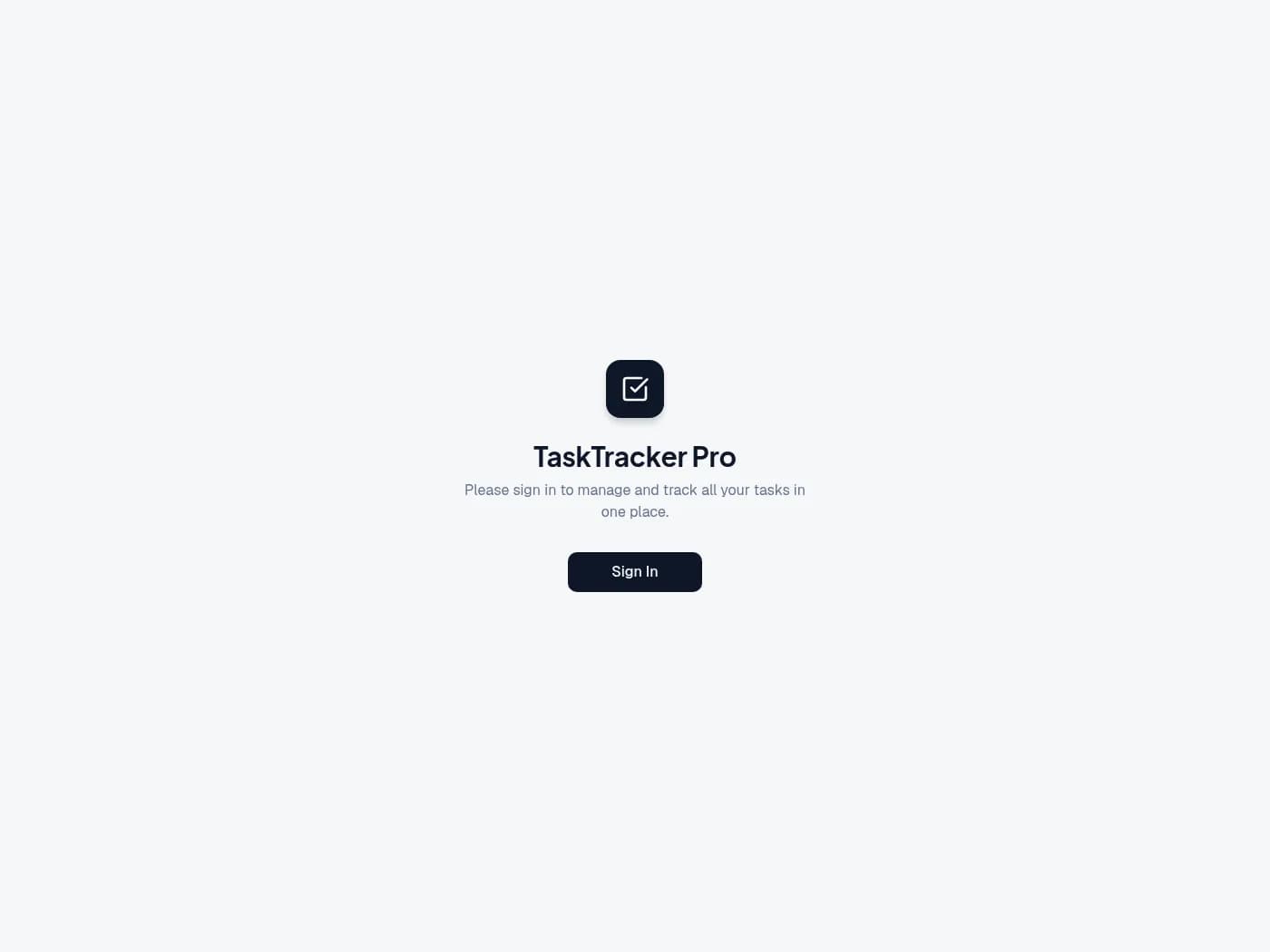 TaskTracker Pro