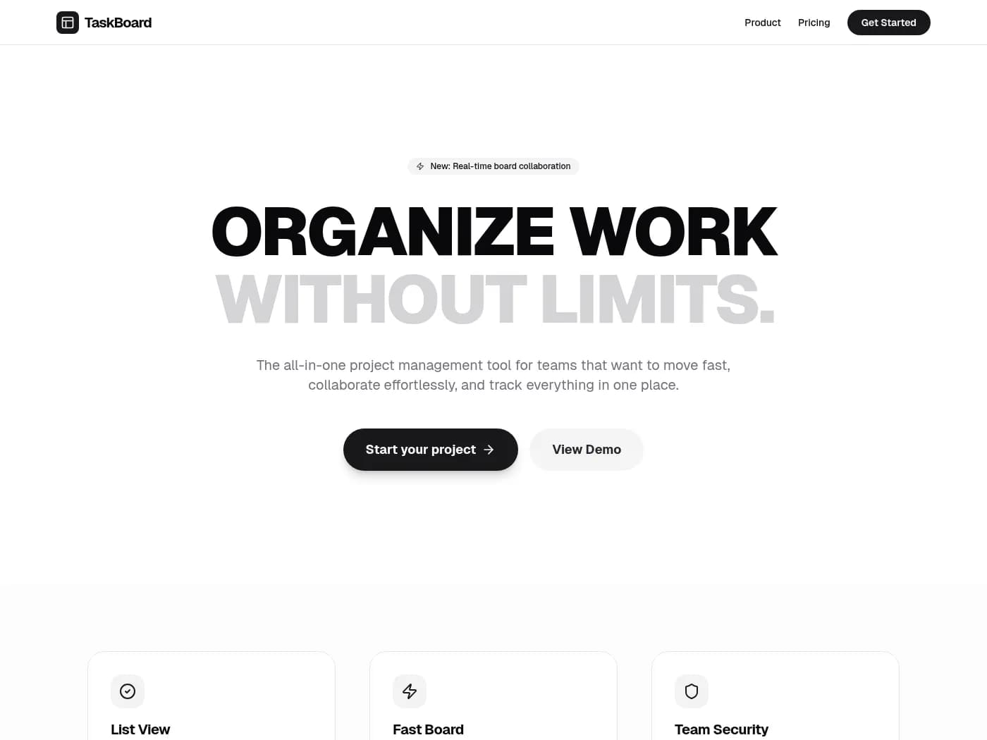 TaskBoard Pro