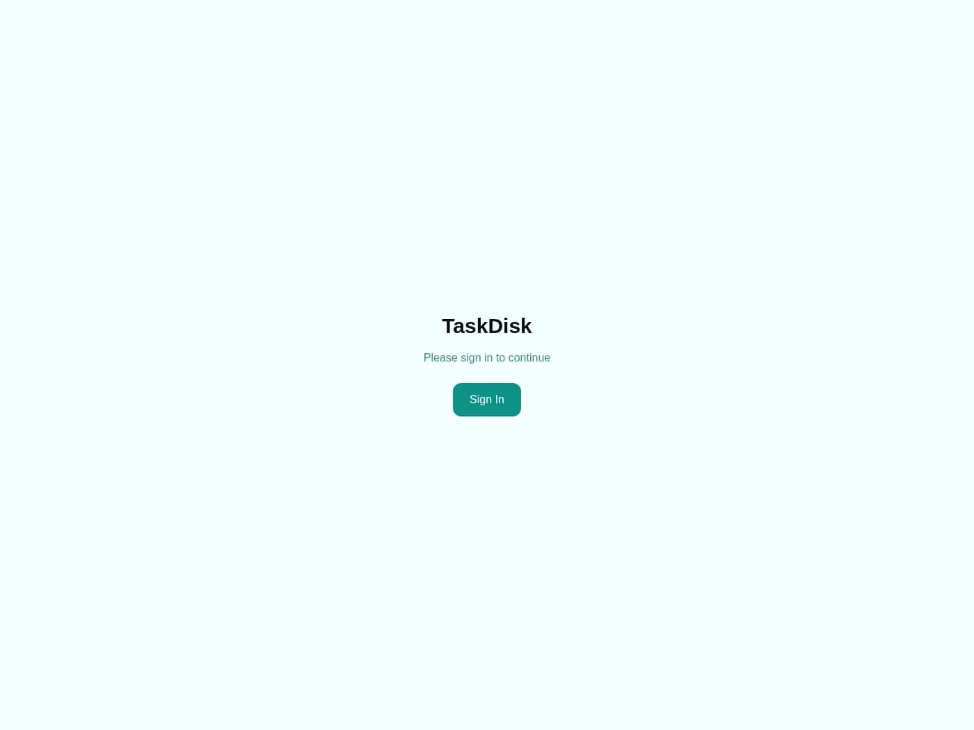 TaskDisk CRM