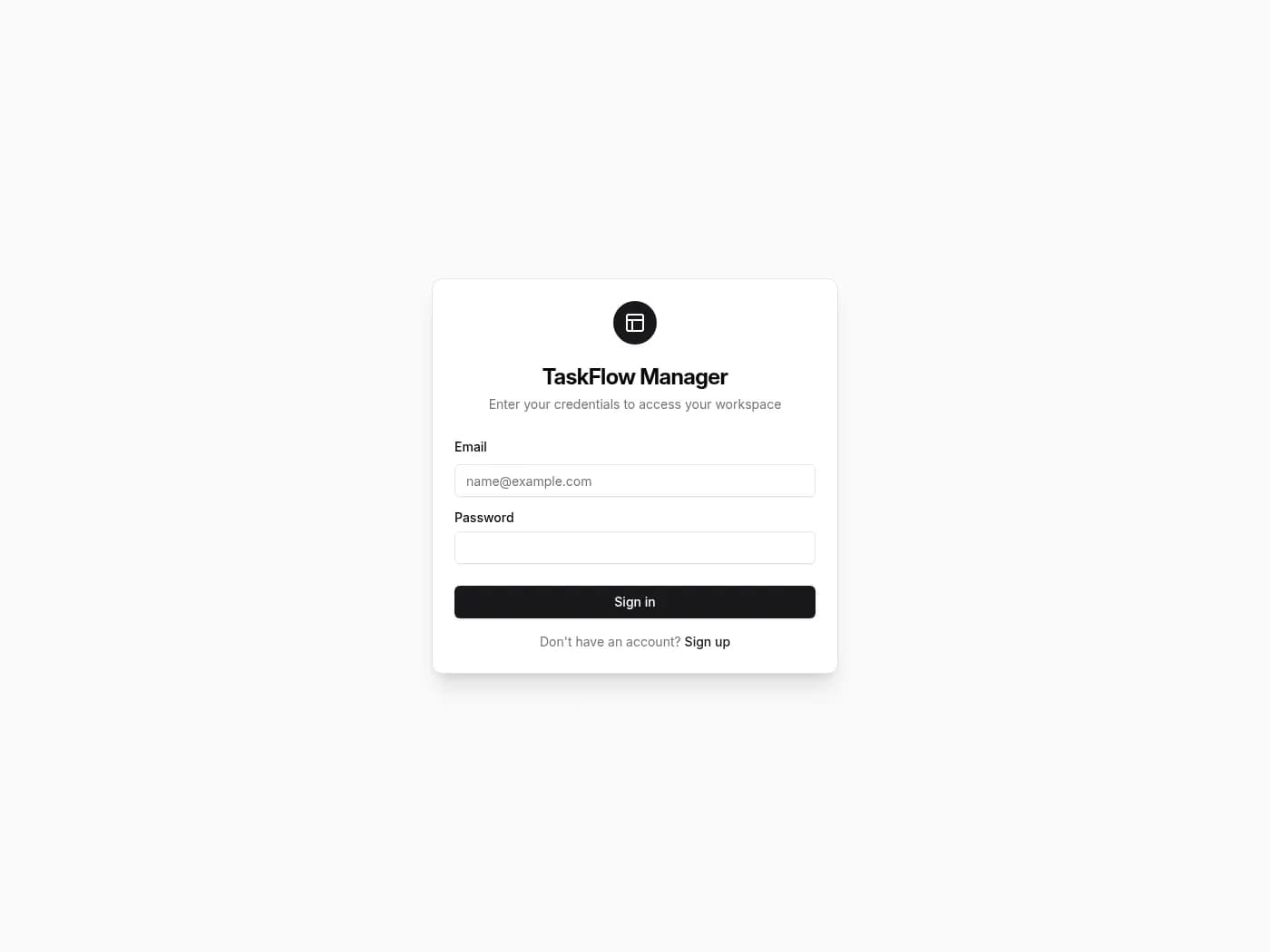 TaskFlow Manager