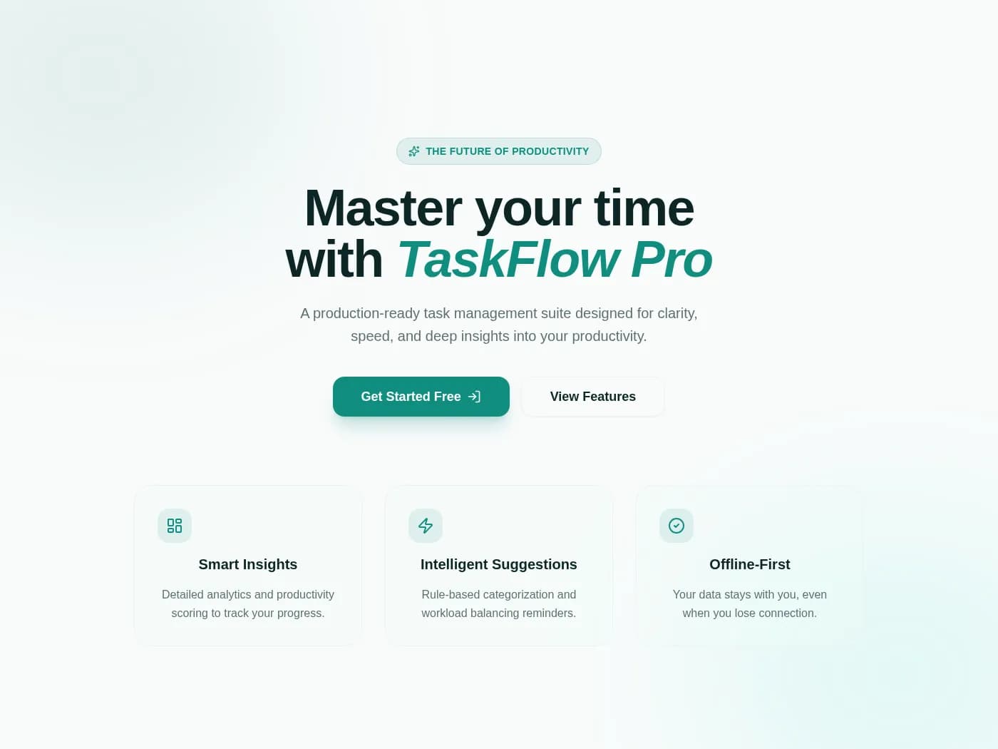 TaskFlow Pro
