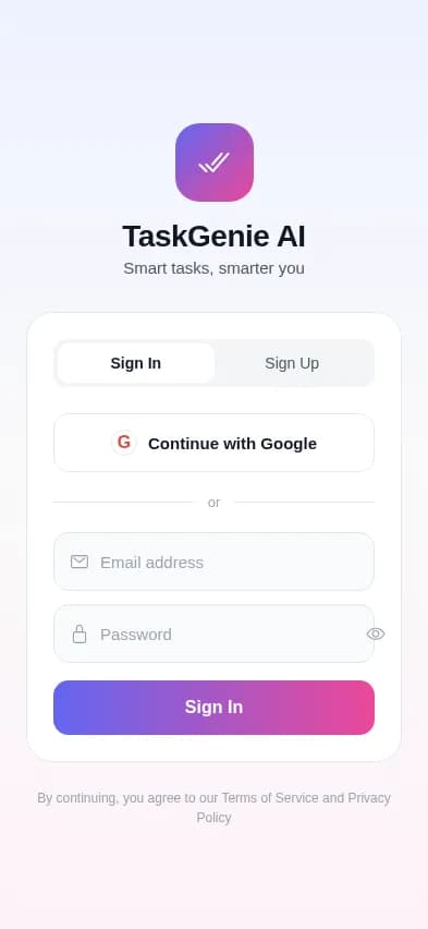 TaskGenie AI