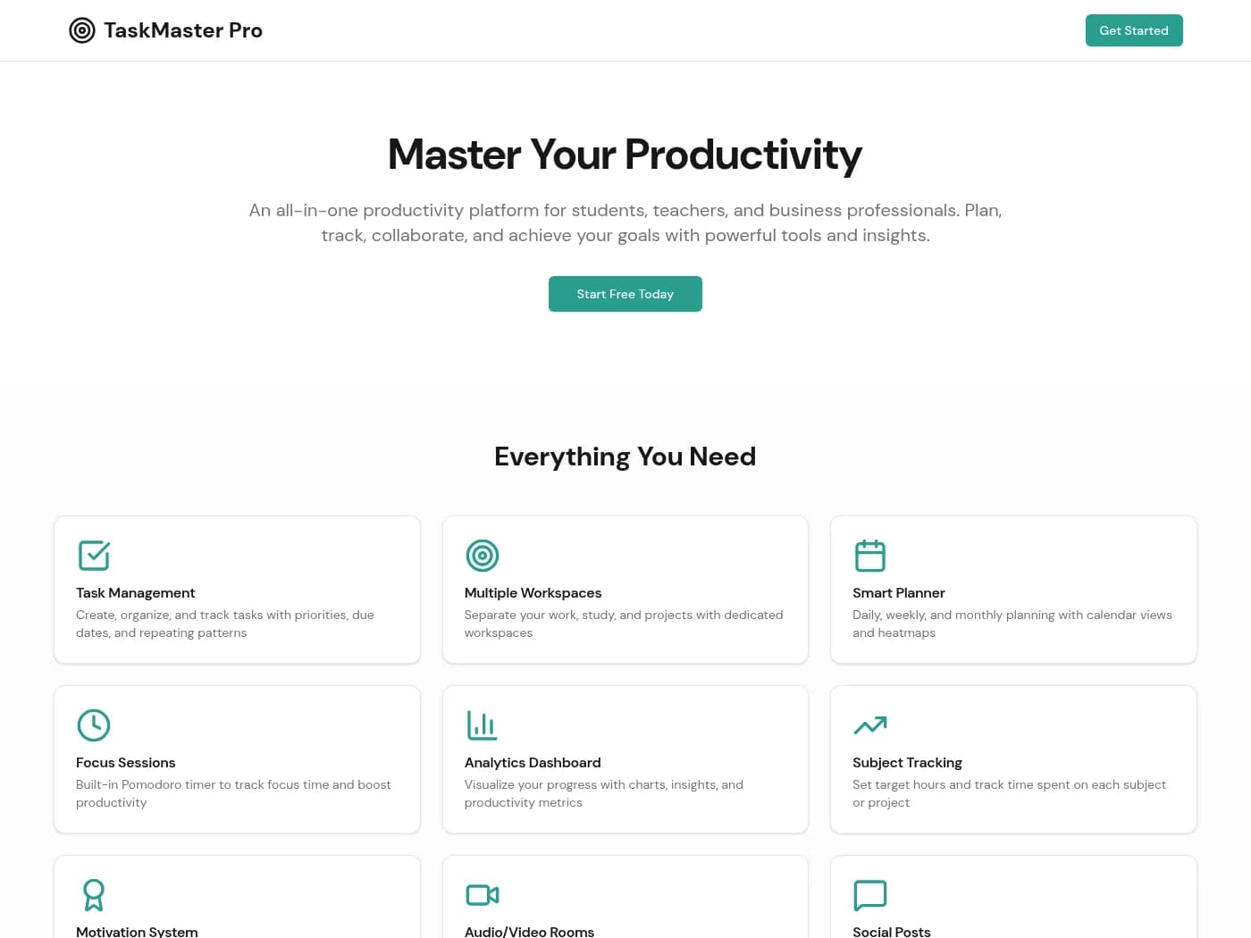 TaskMaster Pro