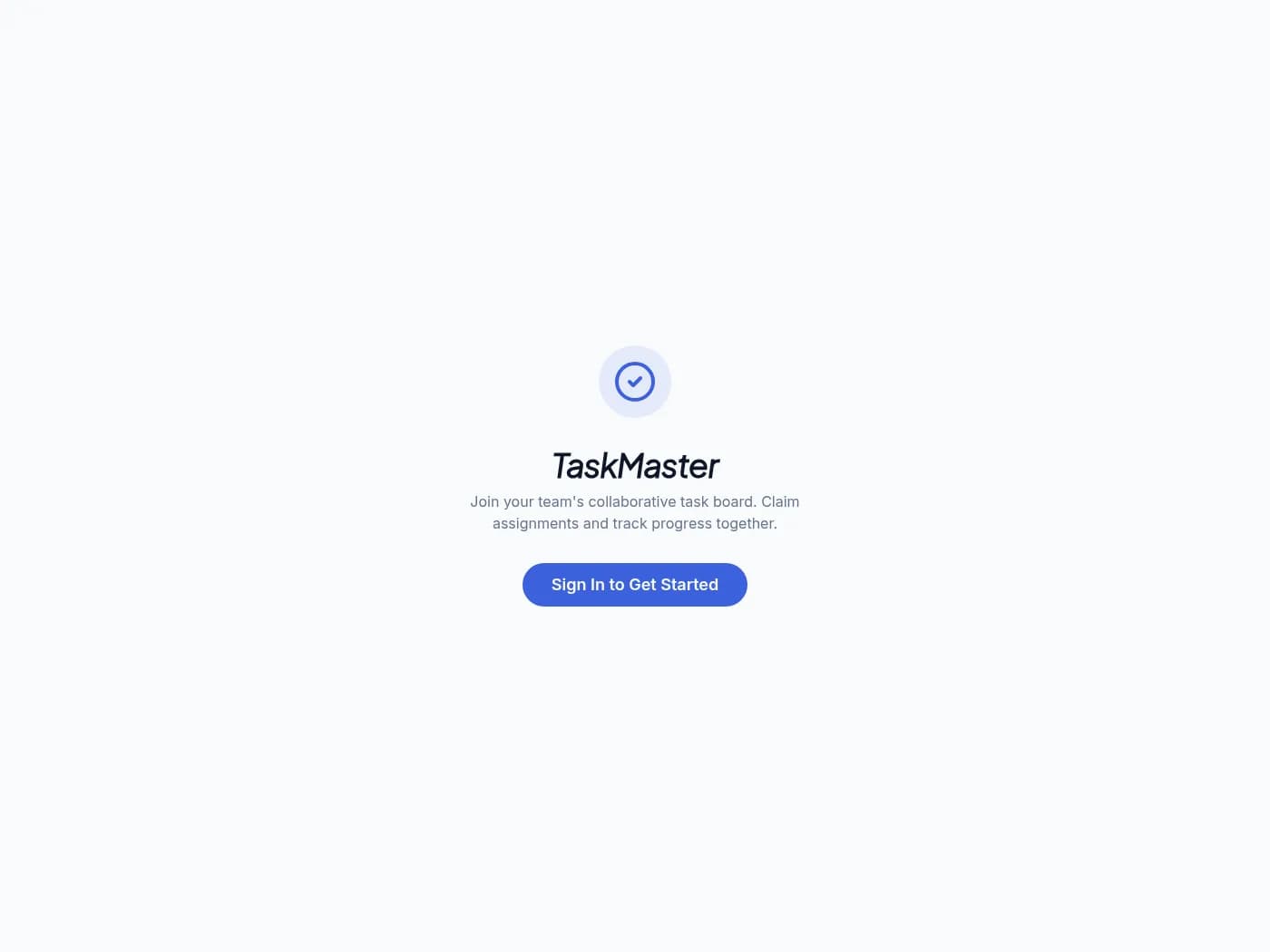 TaskMaster Web App