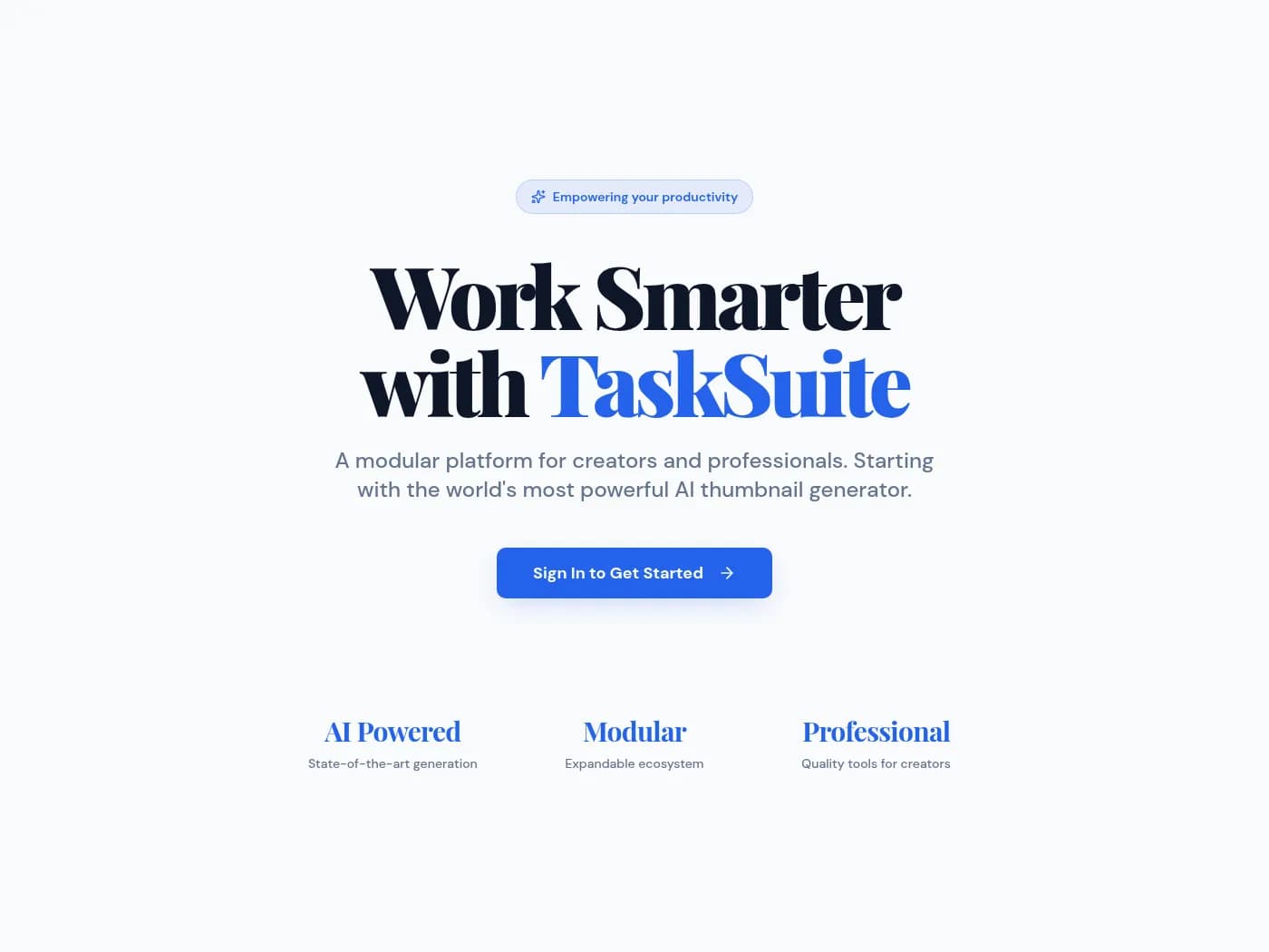 TaskSuite Hub