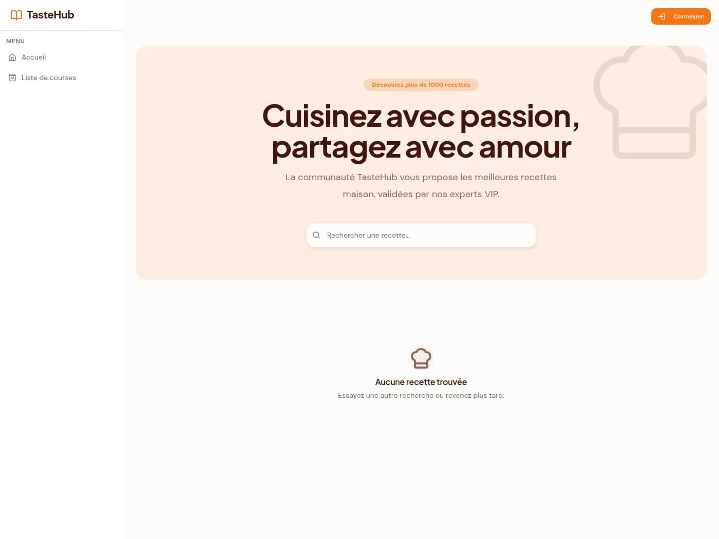 TasteHub Recipes