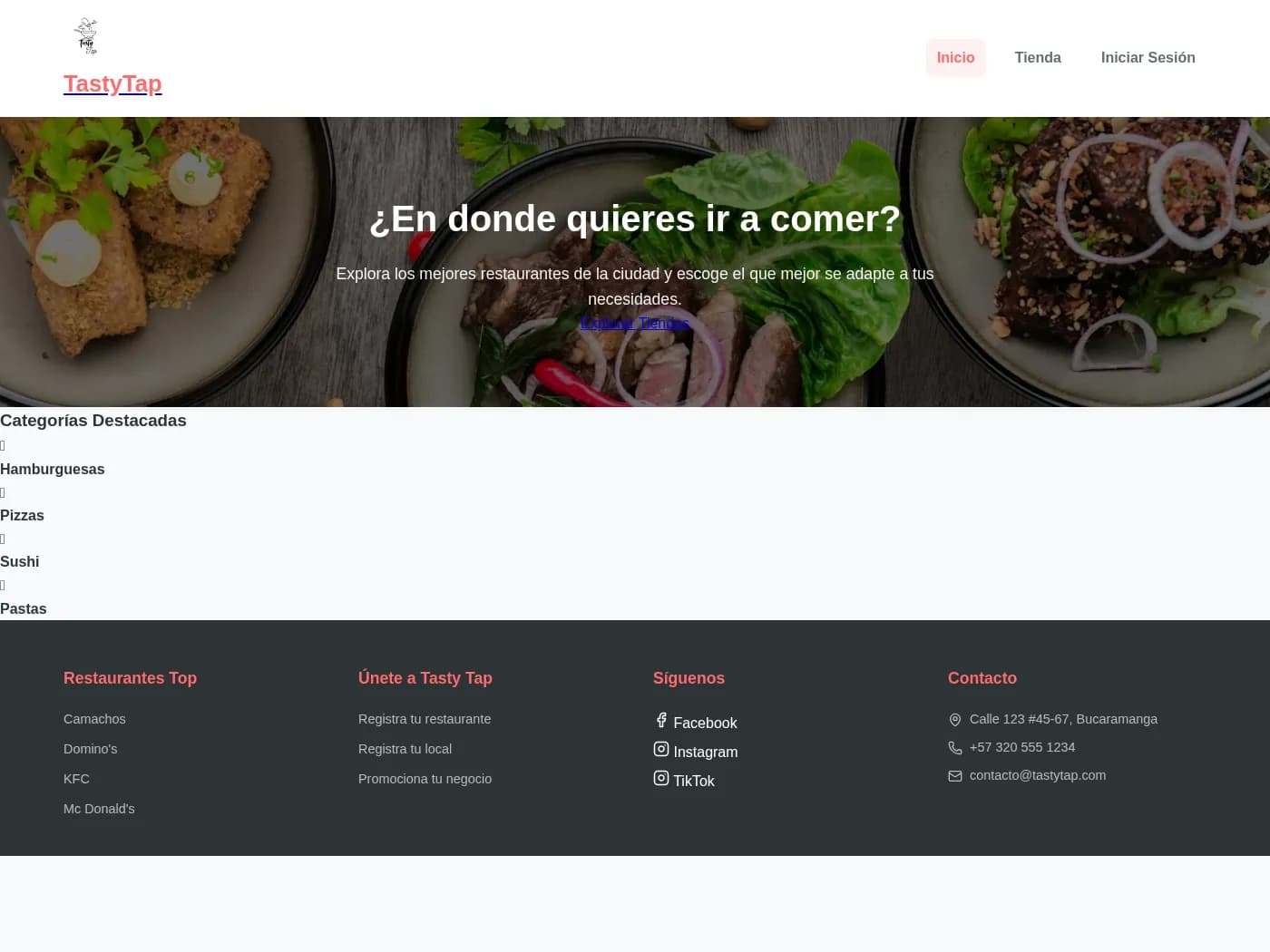 TastyTap Marketplace