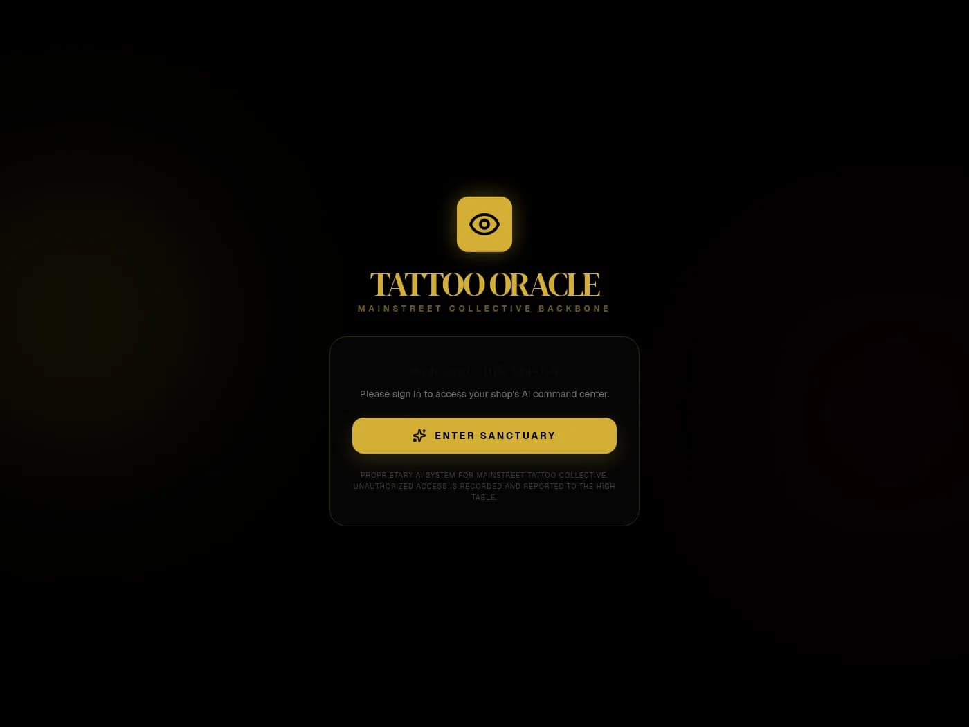 Tattoo Oracle System