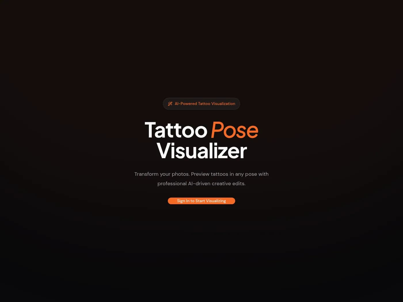 Tattoo Pose Visualizer