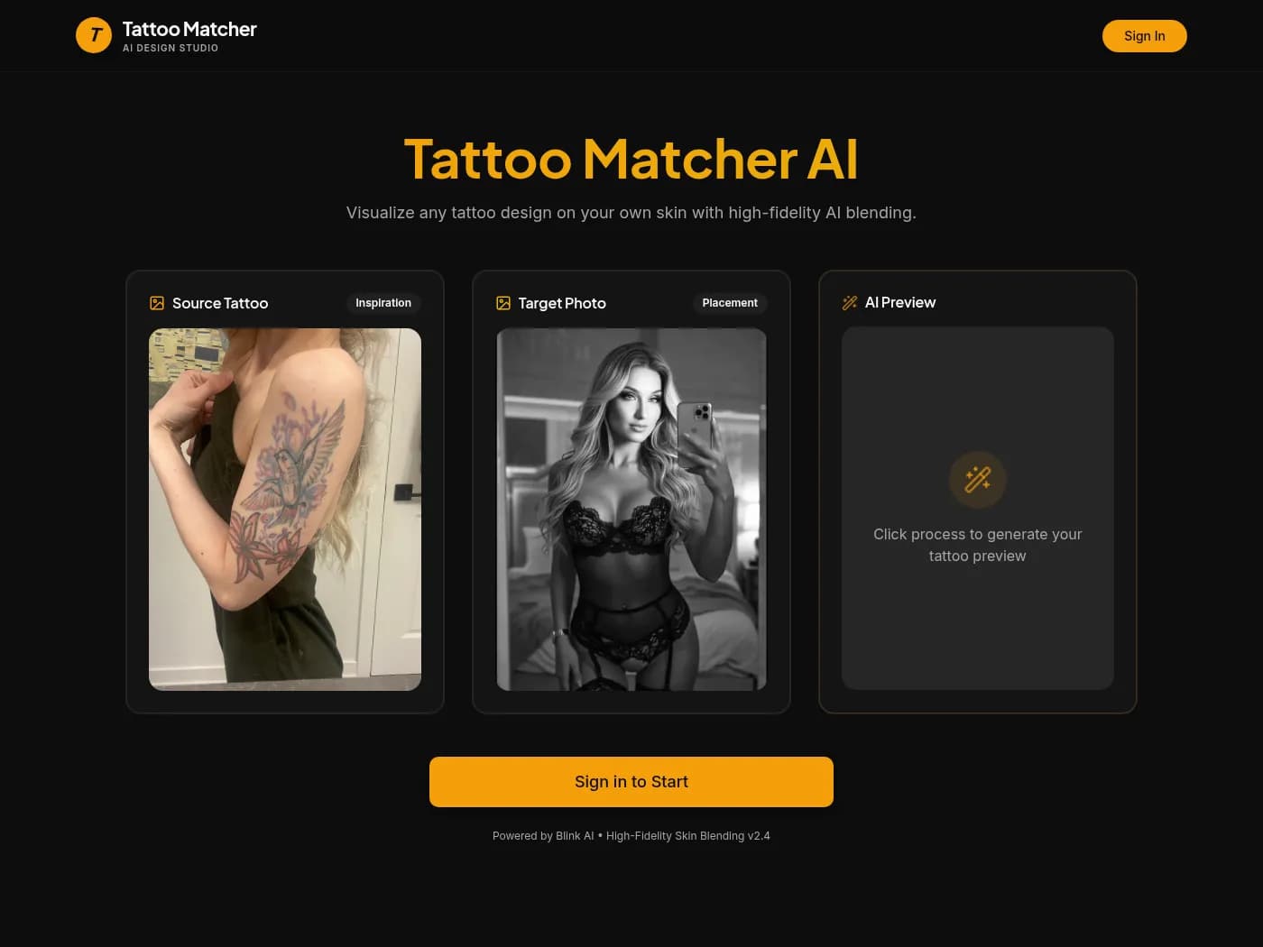 Tattoo Photo Matcher
