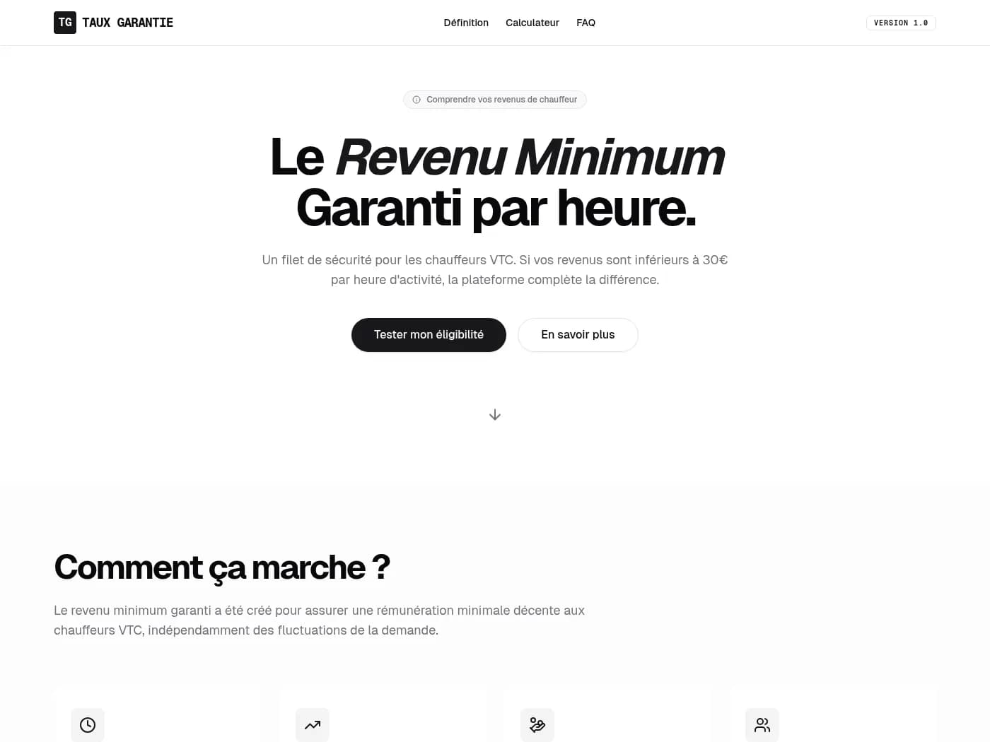Taux Garantie Explained