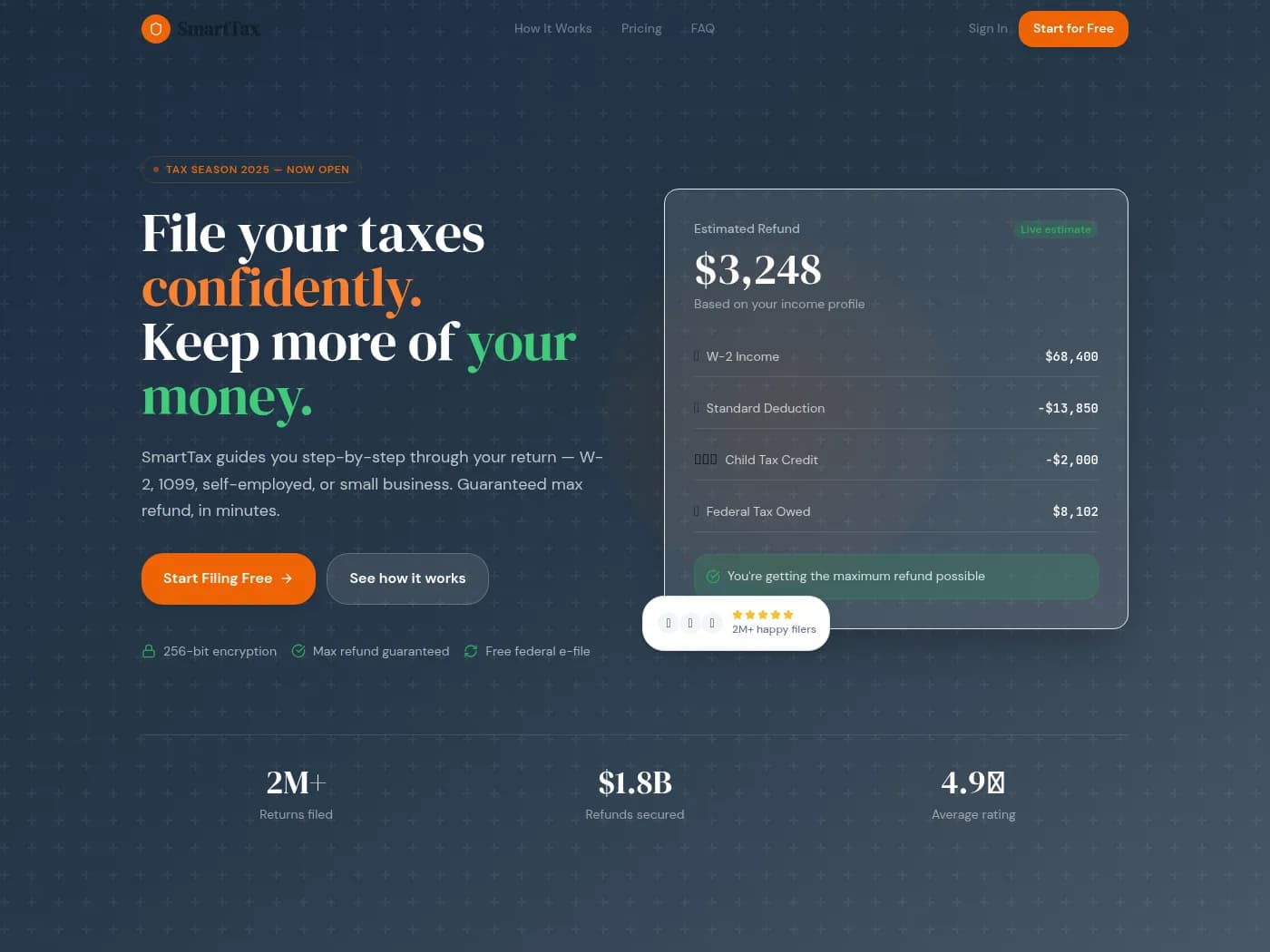 SmartTax Prep Site