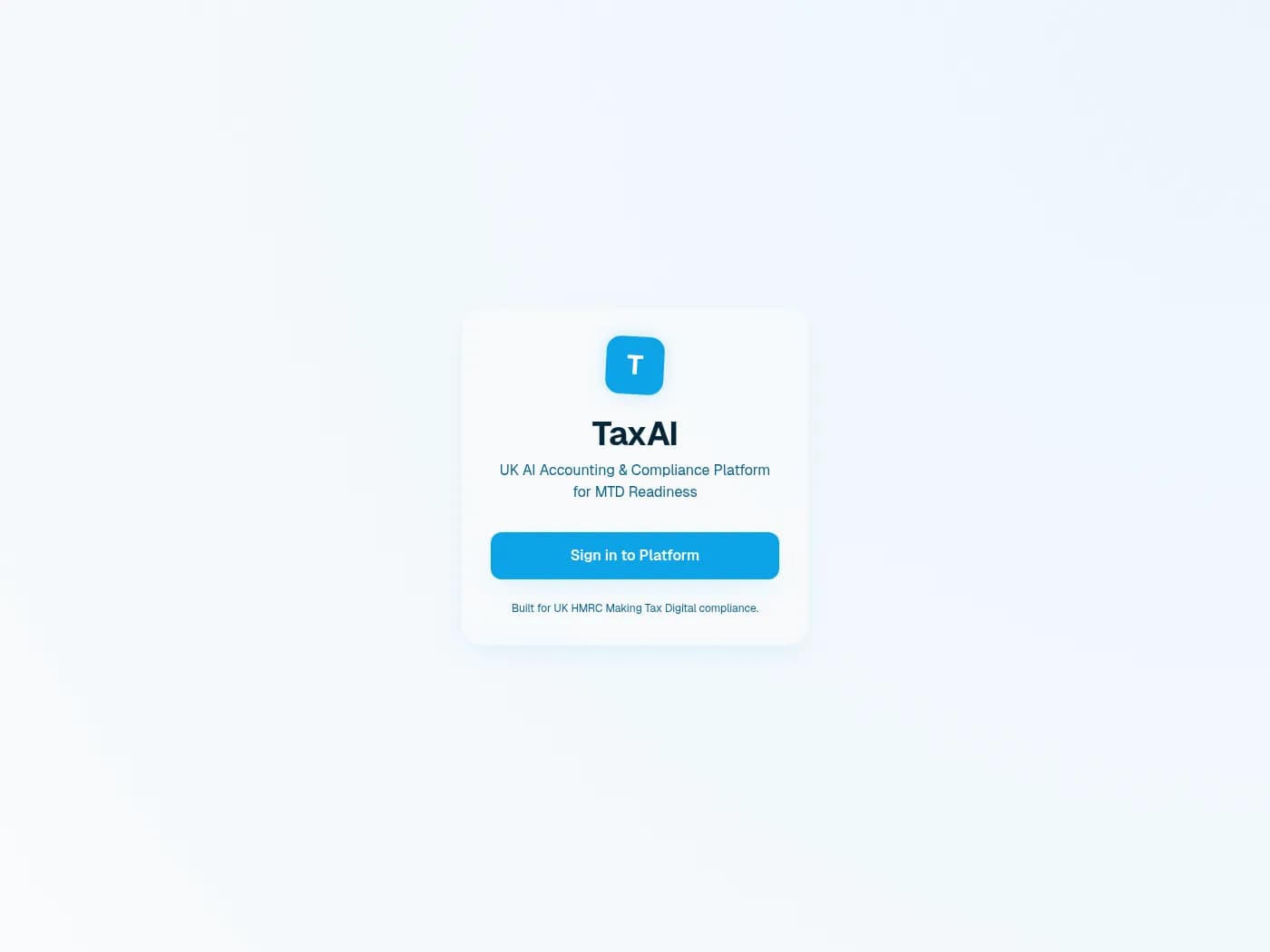 TaxAI Accountant Platform