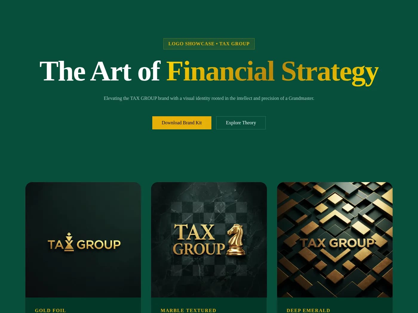 TAX GROUP Chess Logo