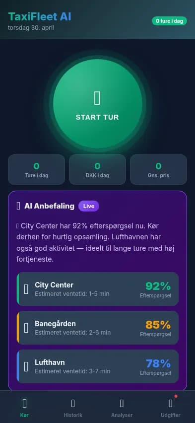 TaxiFleet AI Manager