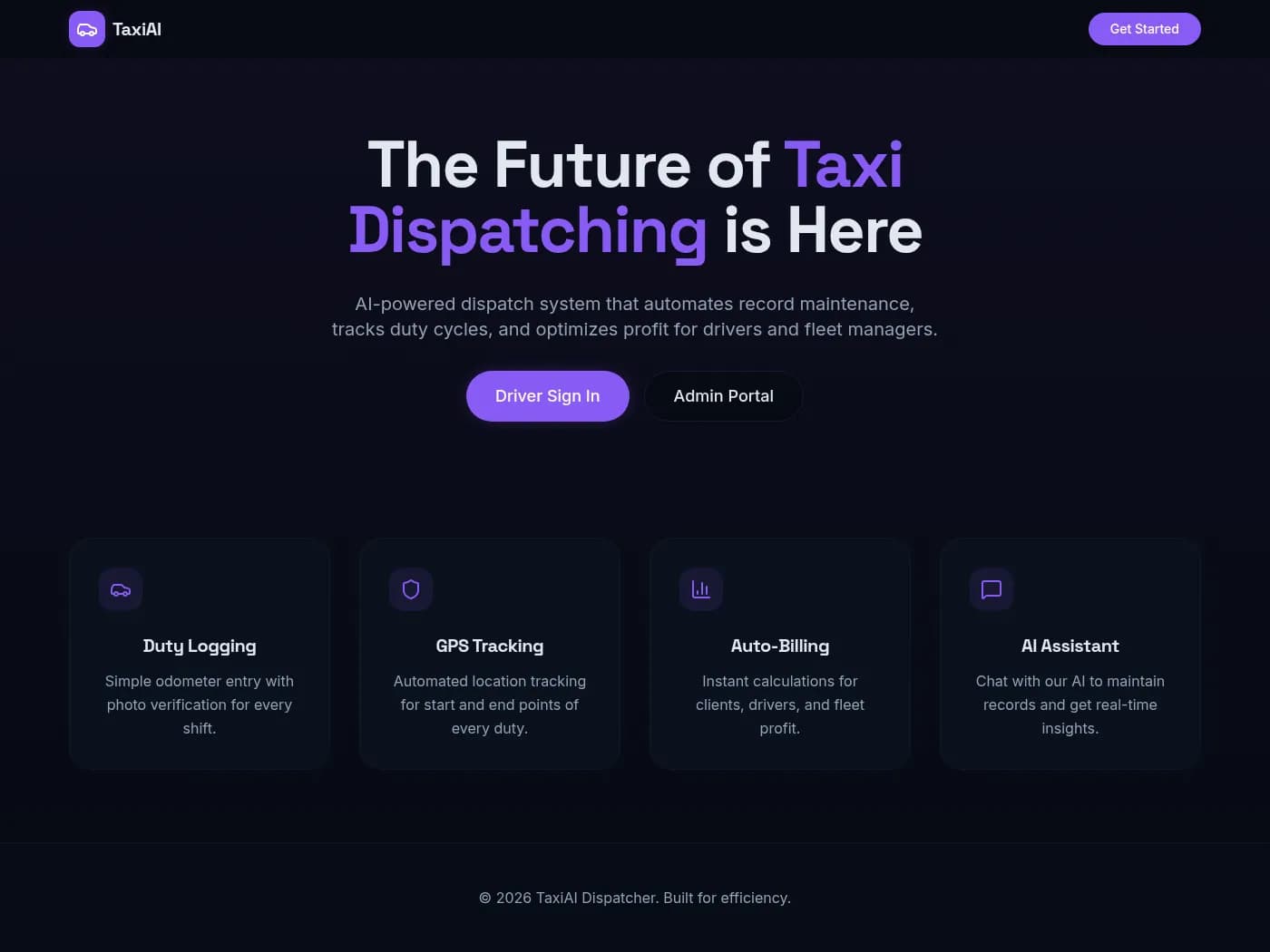 Taxi Dispatch AI Assistant