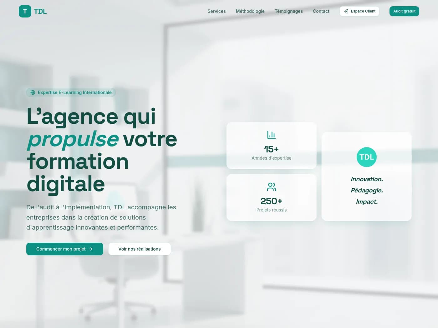 TDL E-Learning Agency Site