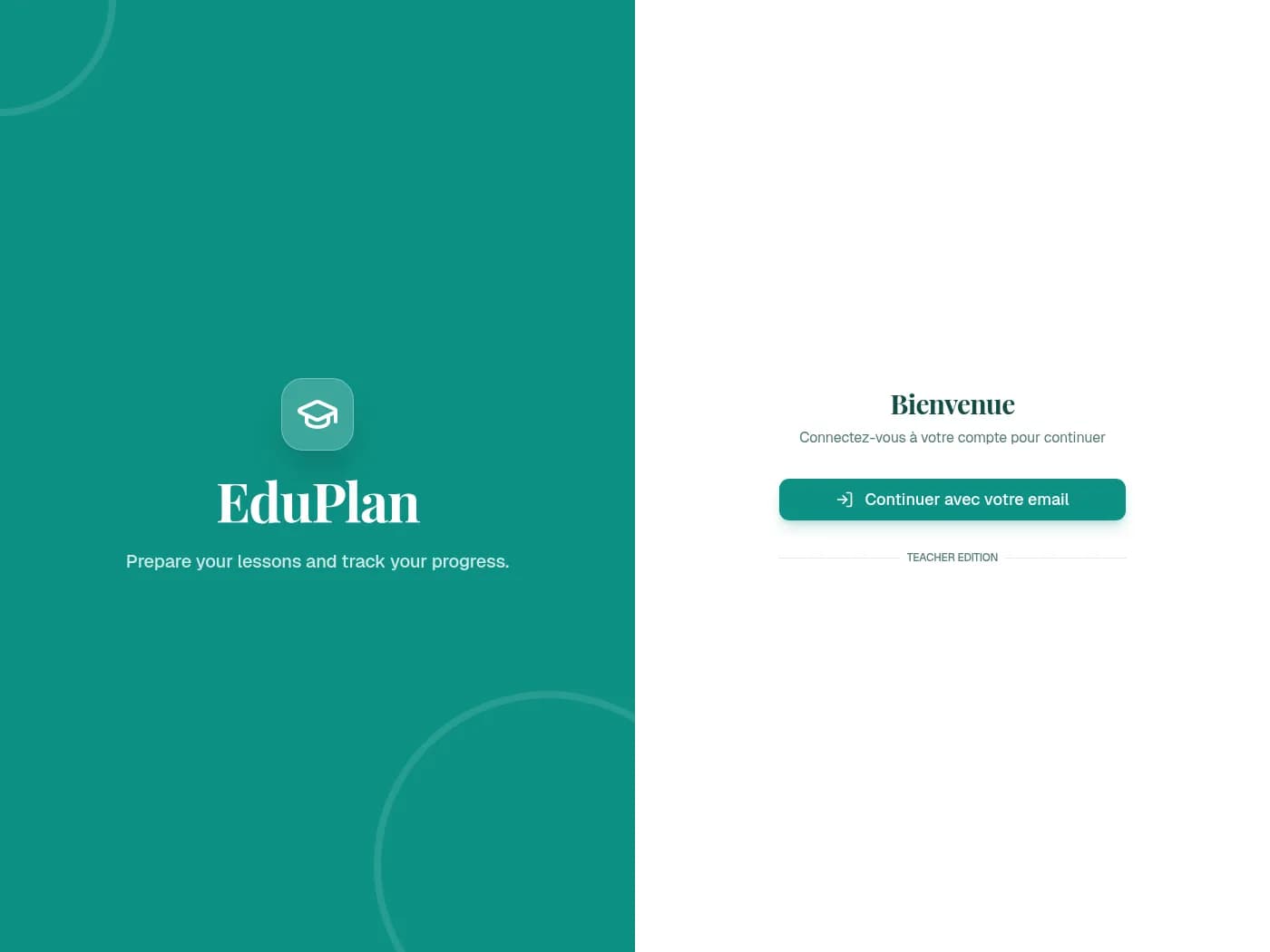 Teacher Planner Web