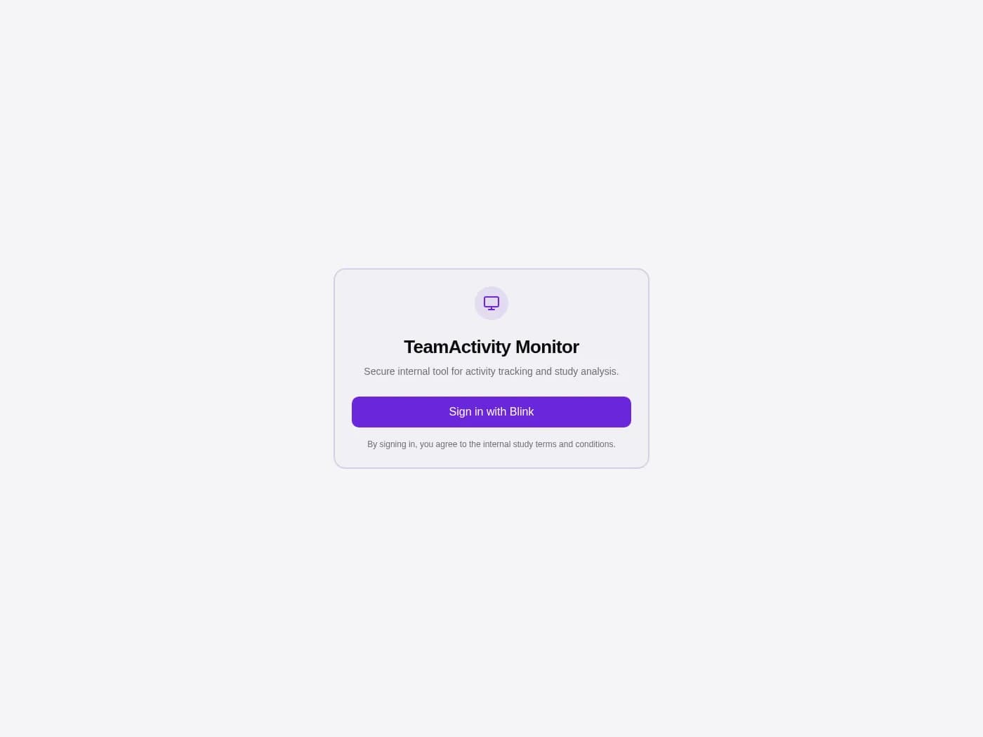 TeamActivity Monitor