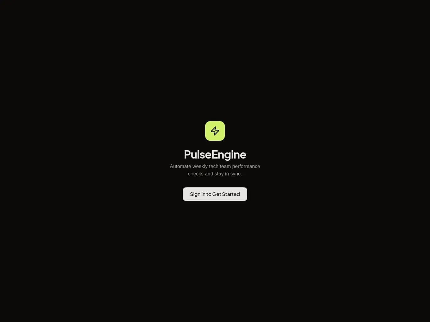 Tech Team Pulse