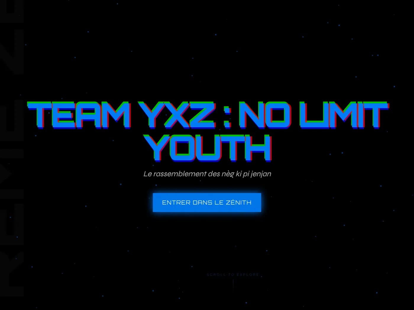 TEAM YXZ One-Page