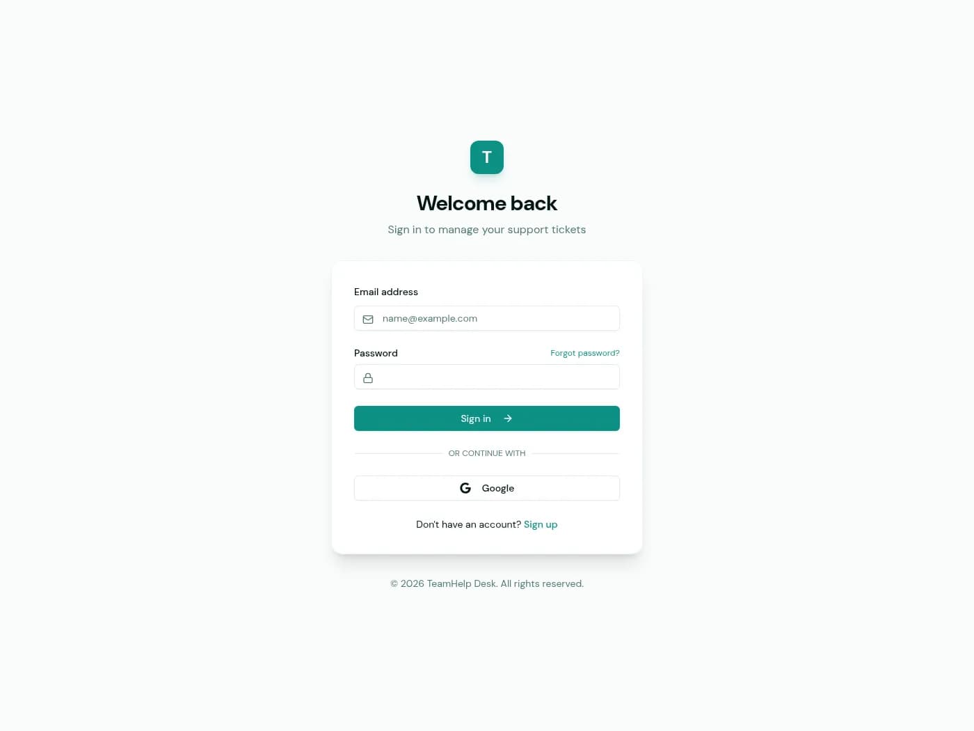 TeamHelp Desk Suite