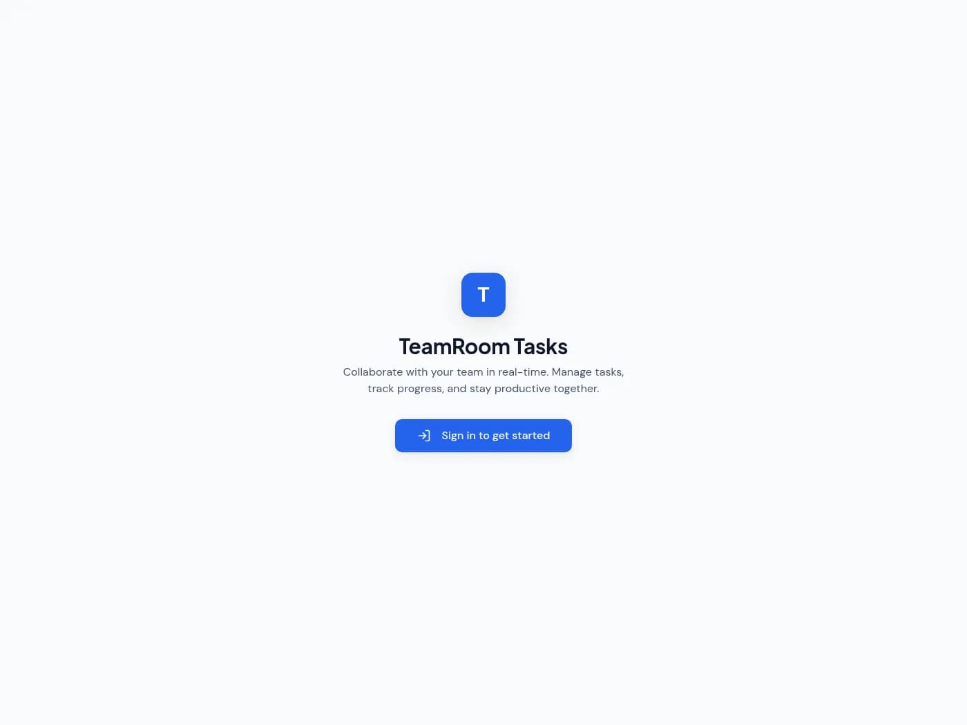 TeamRoom Task Manager