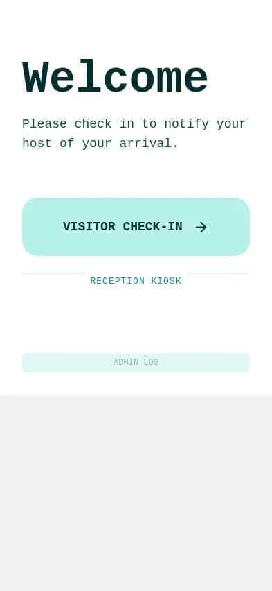 Teams Visitor Check-in