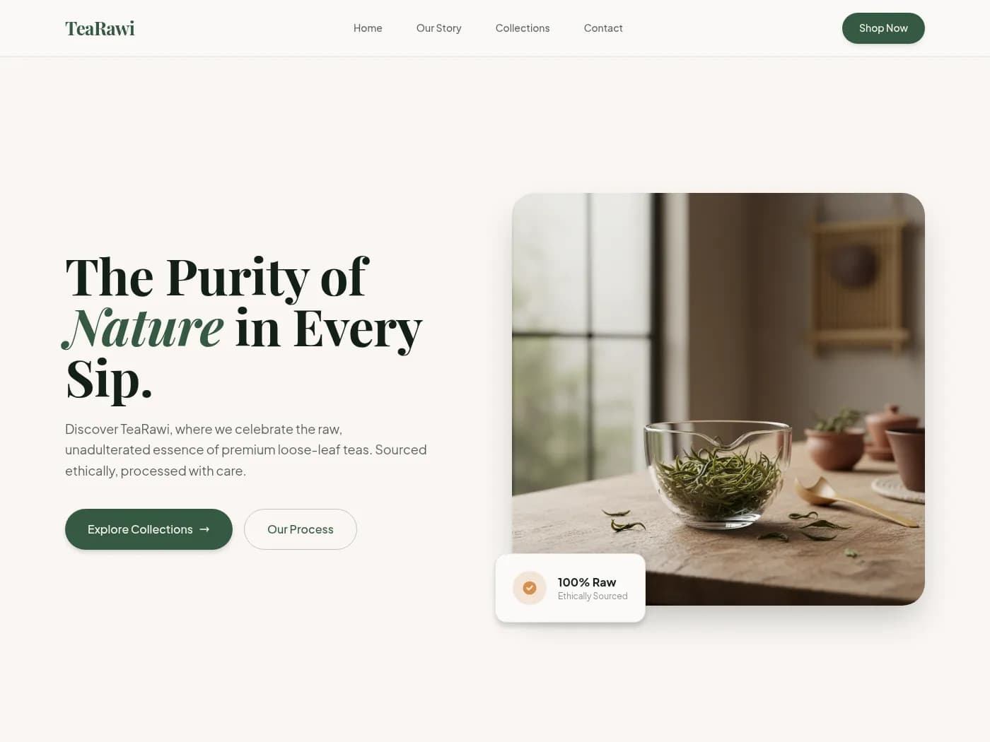 TeaRawi Website