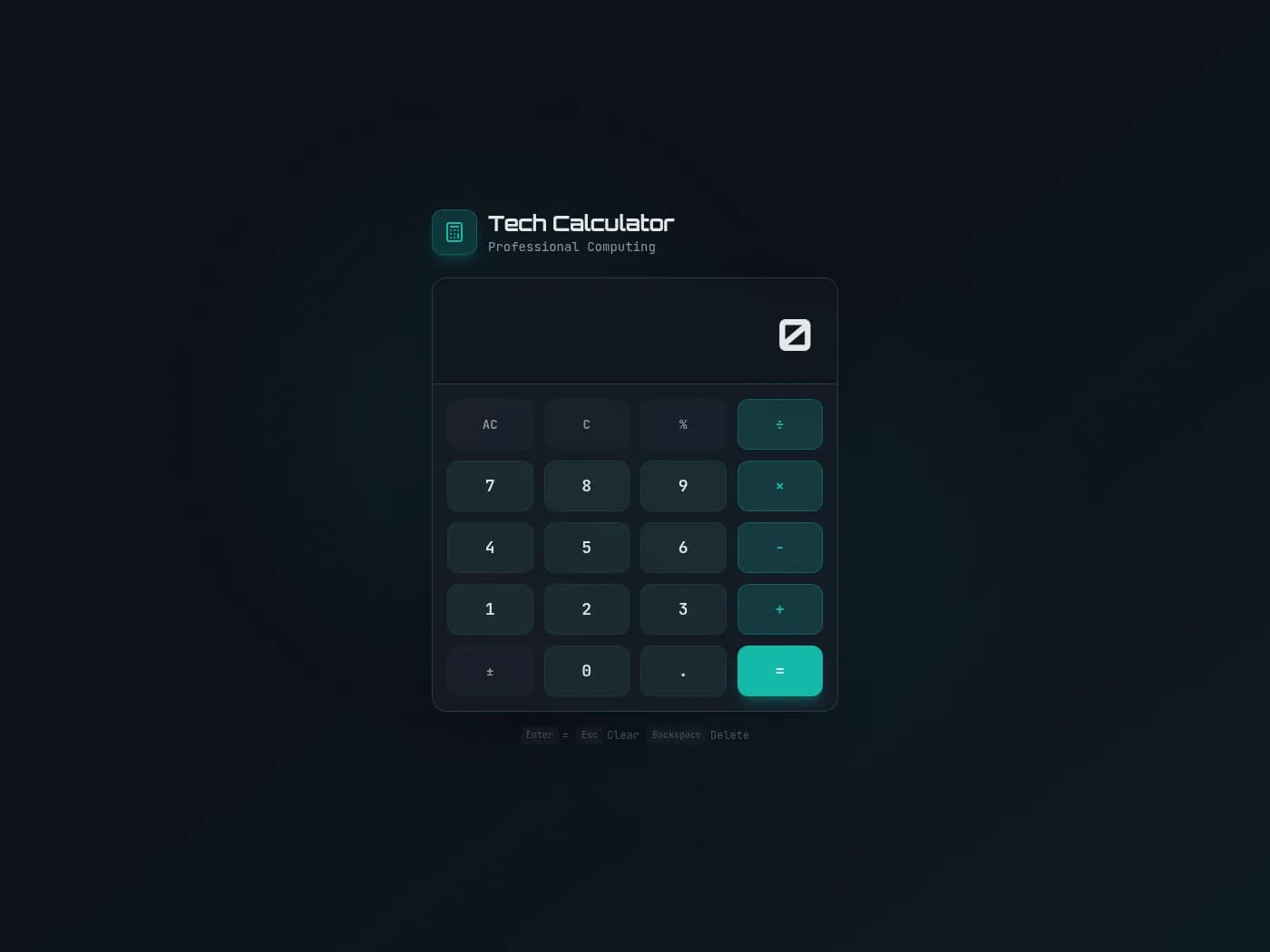 Tech Calculator