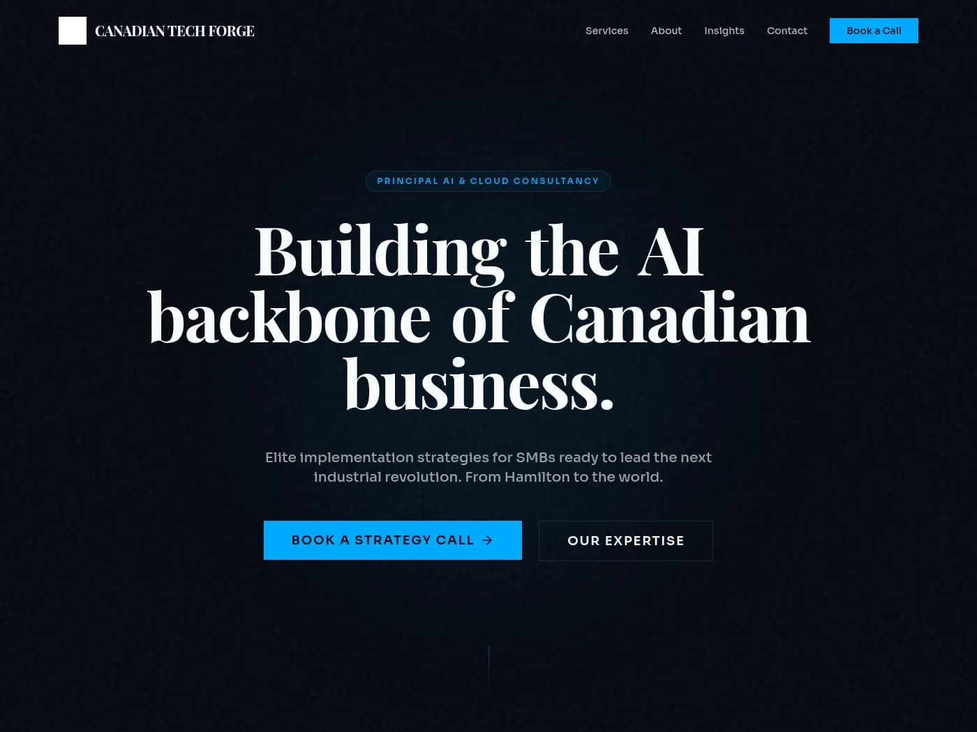 Canadian Tech Forge Site