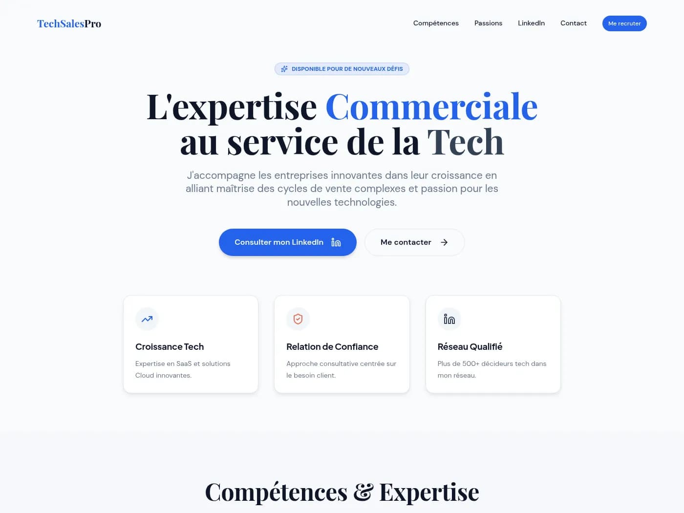 Portfolio Tech Commercial