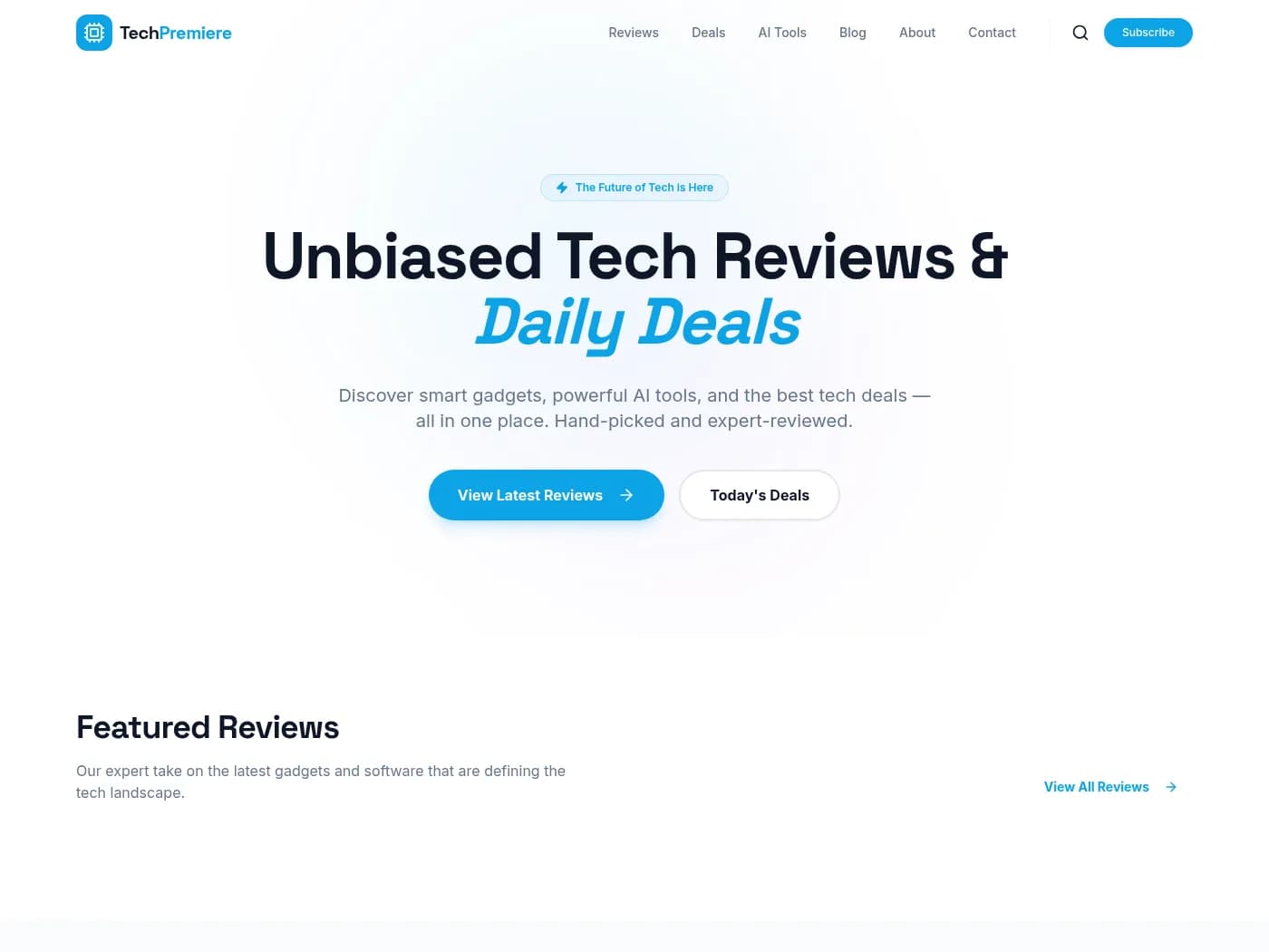 Tech Premiere Platform