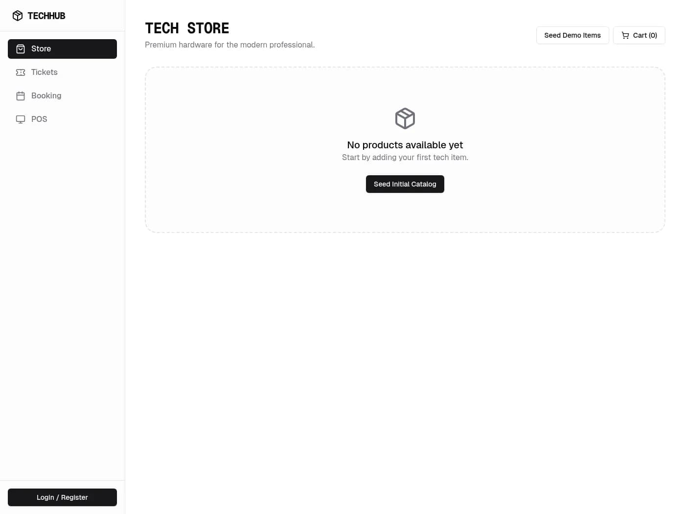Tech Store & Services Hub