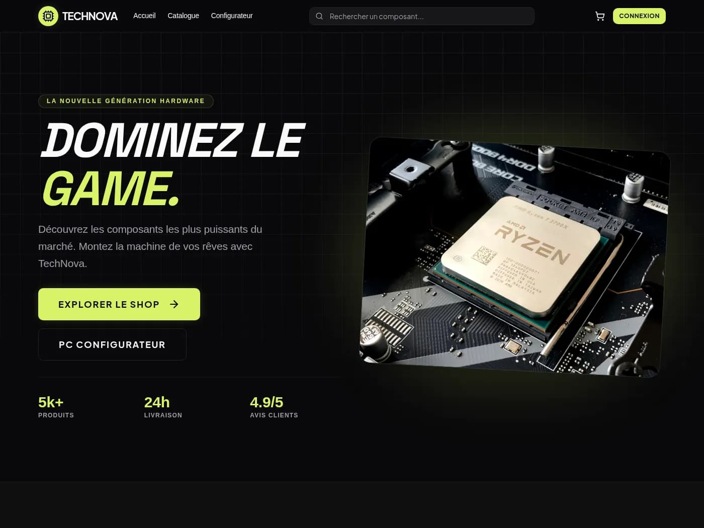 Tech Gear Storefront