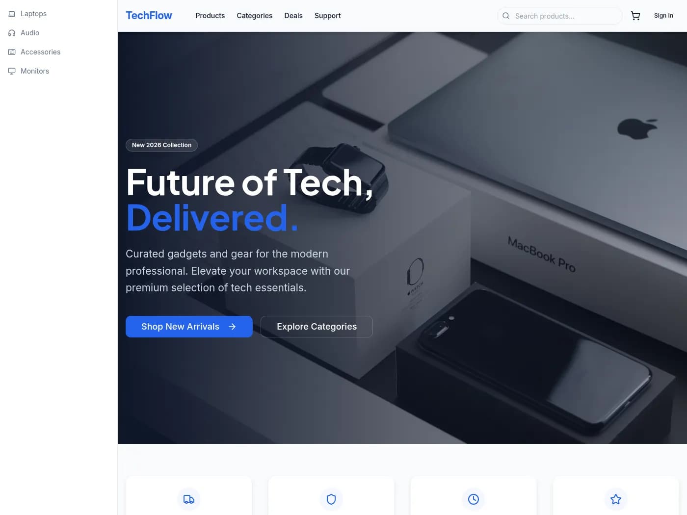 TechFlow Storefront