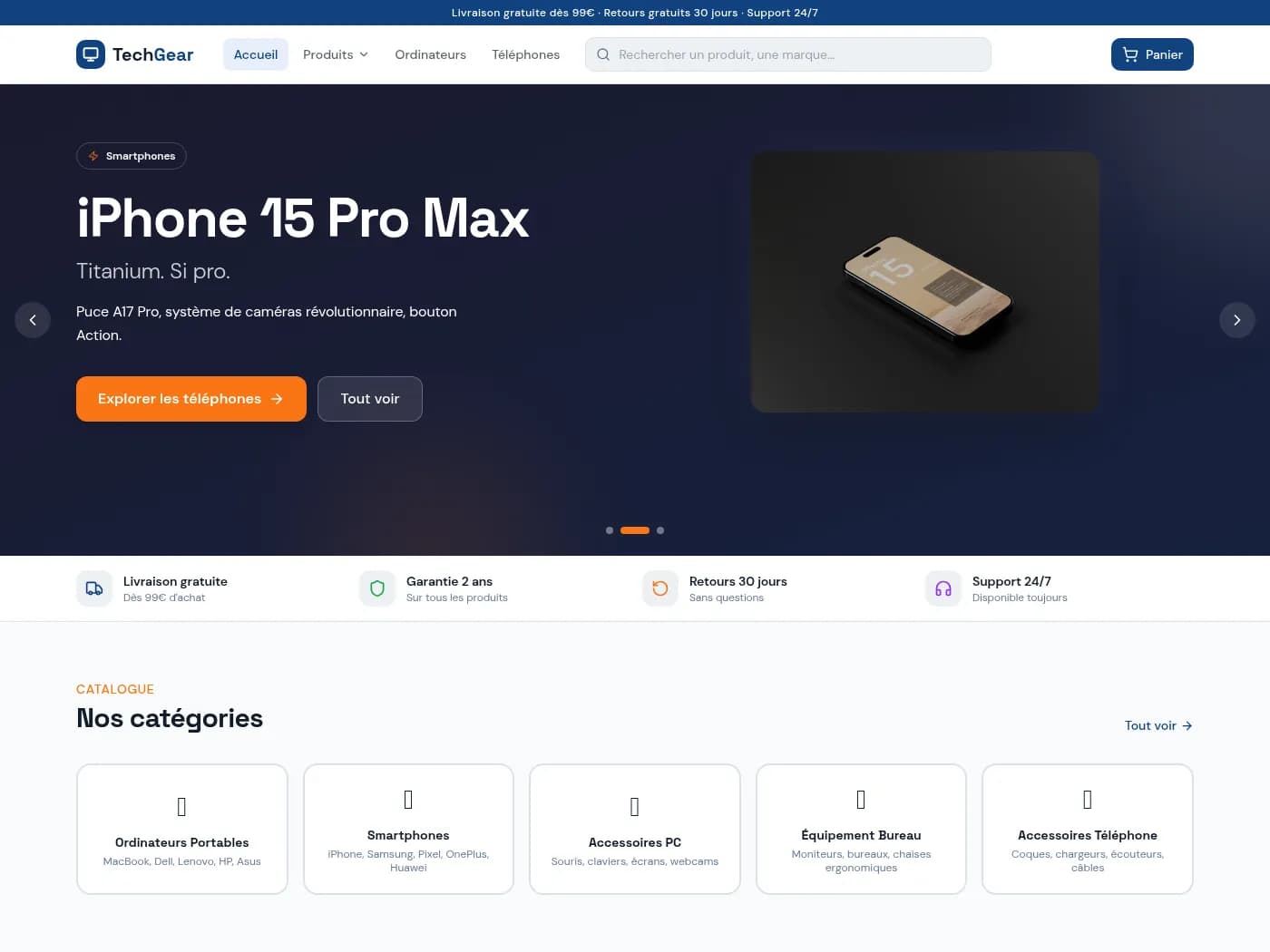 TechGear Shop