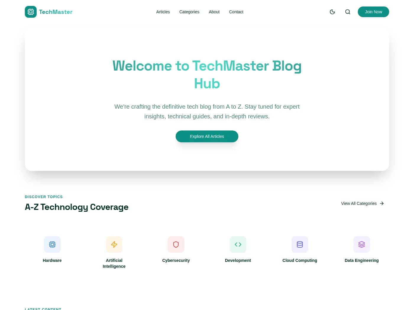 TechMaster Blog Hub