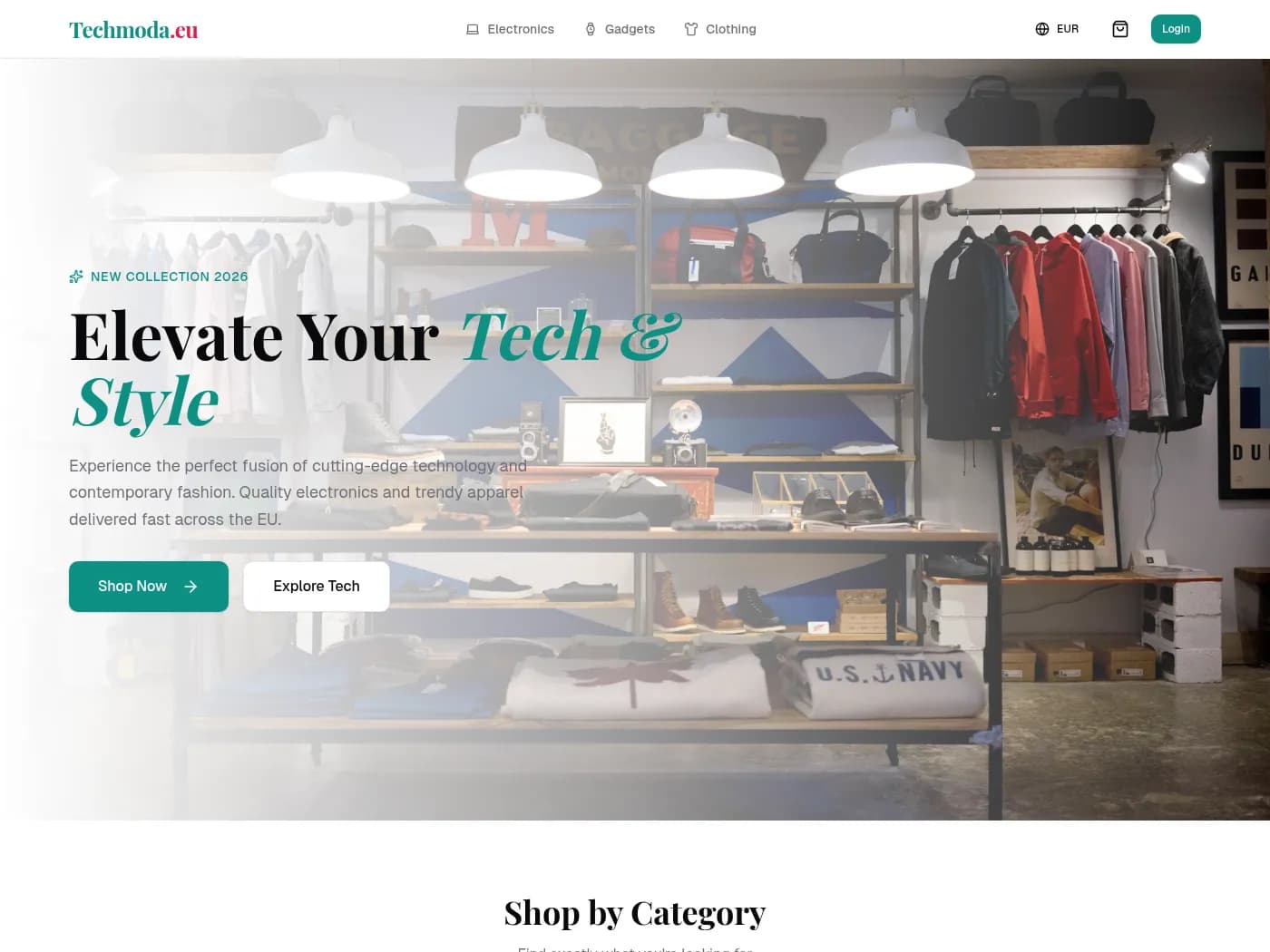 Techmoda Online Store
