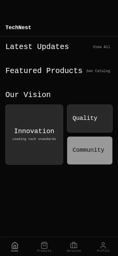 TechNest App