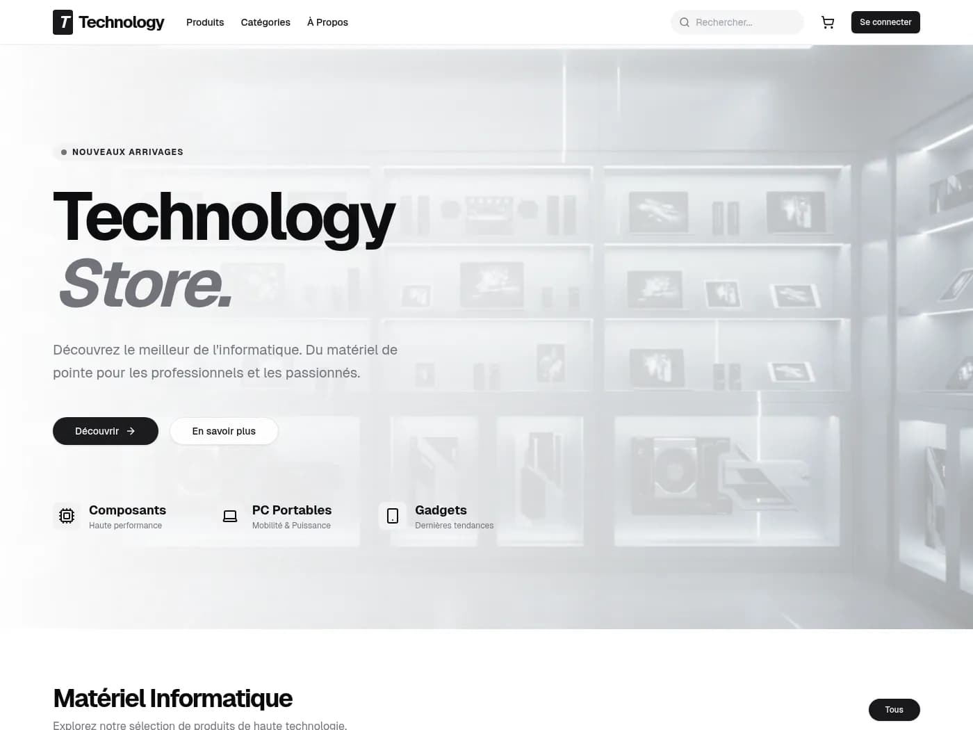 Technology Storefront