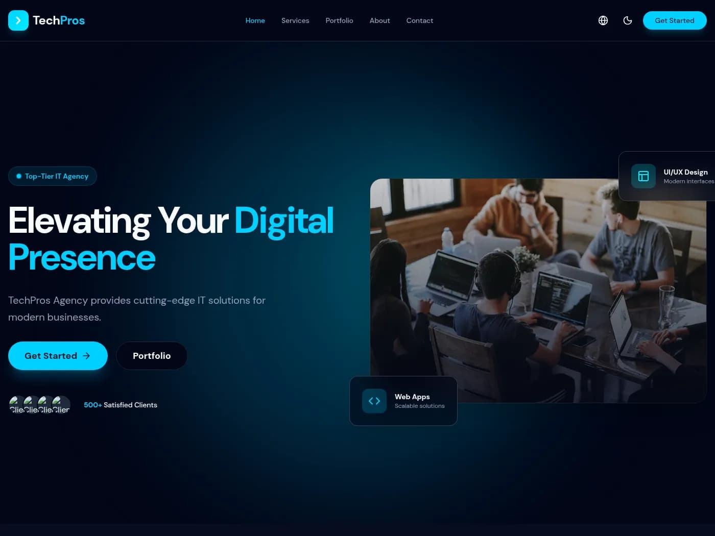 TechPros Agency Site