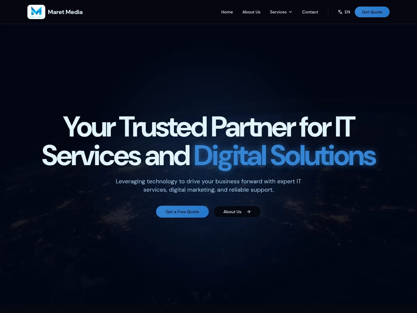 TechPulse Solutions Website