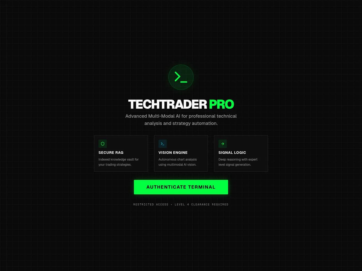 TechTrader Pro Command Center