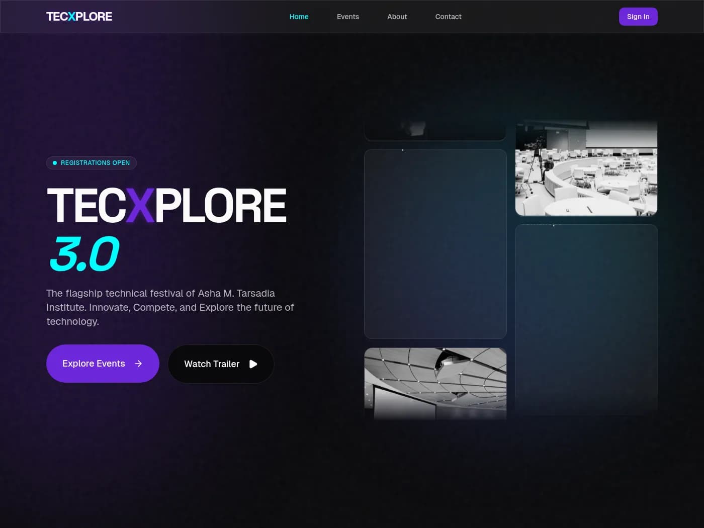 TecXplore 3.0 Fest Site