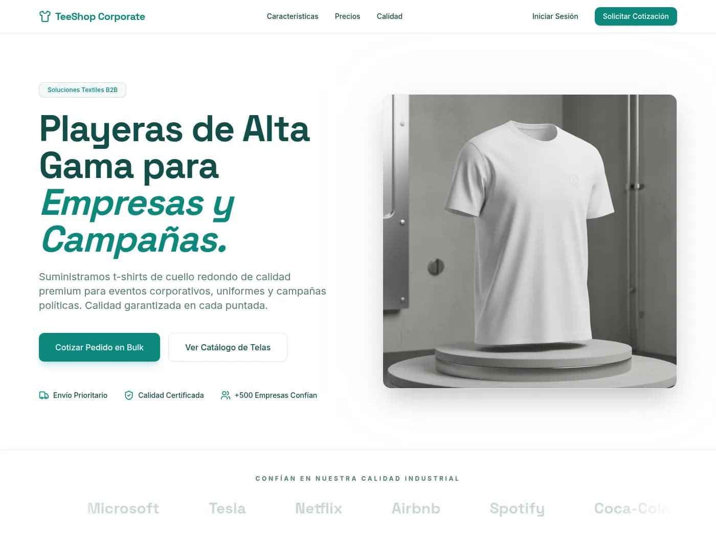 G&M Playera alto impacto