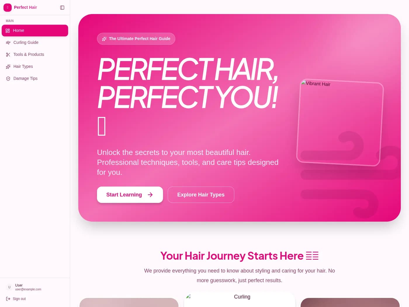 Teen Haircare Hub