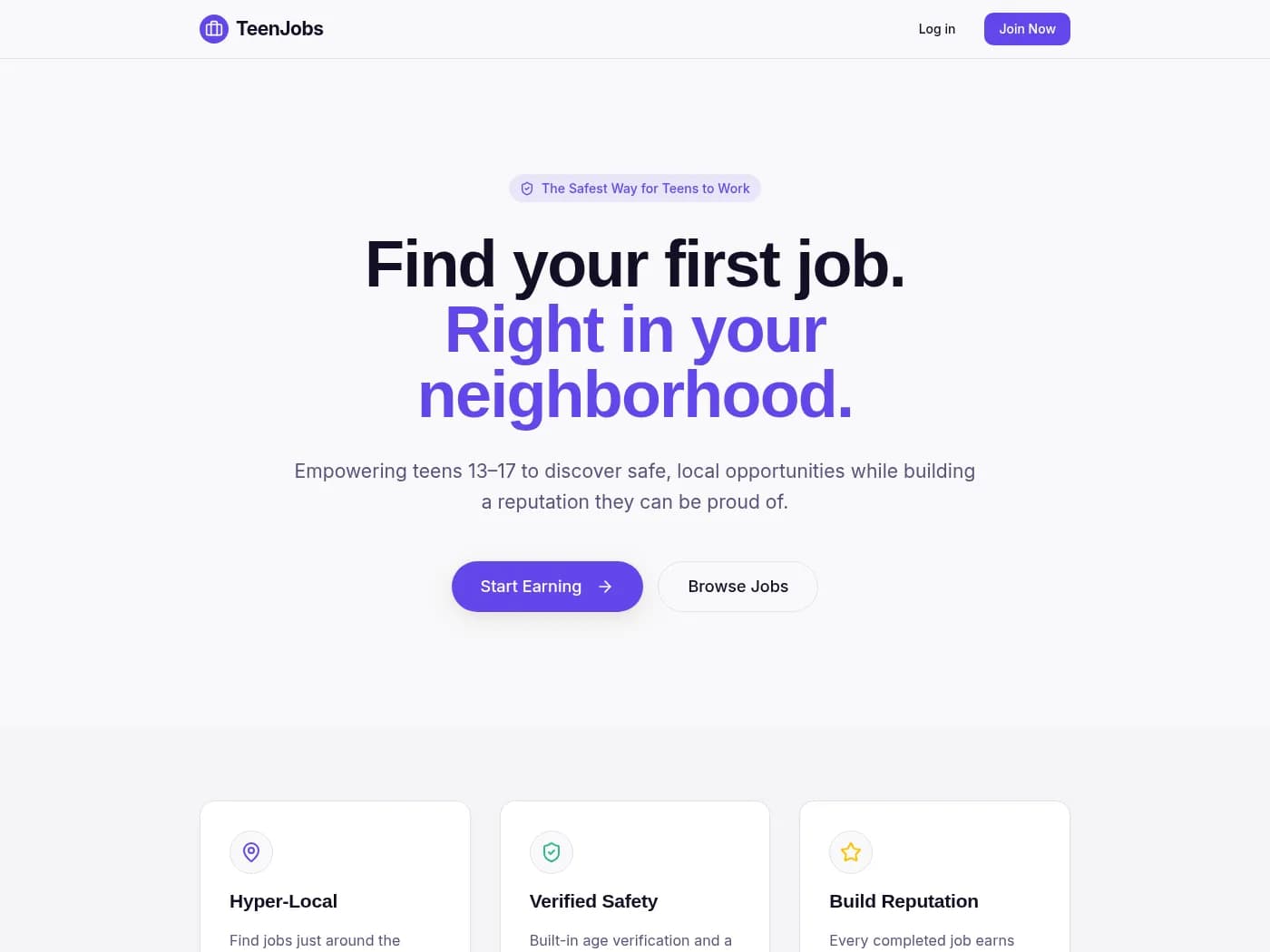 Teen Job Finder