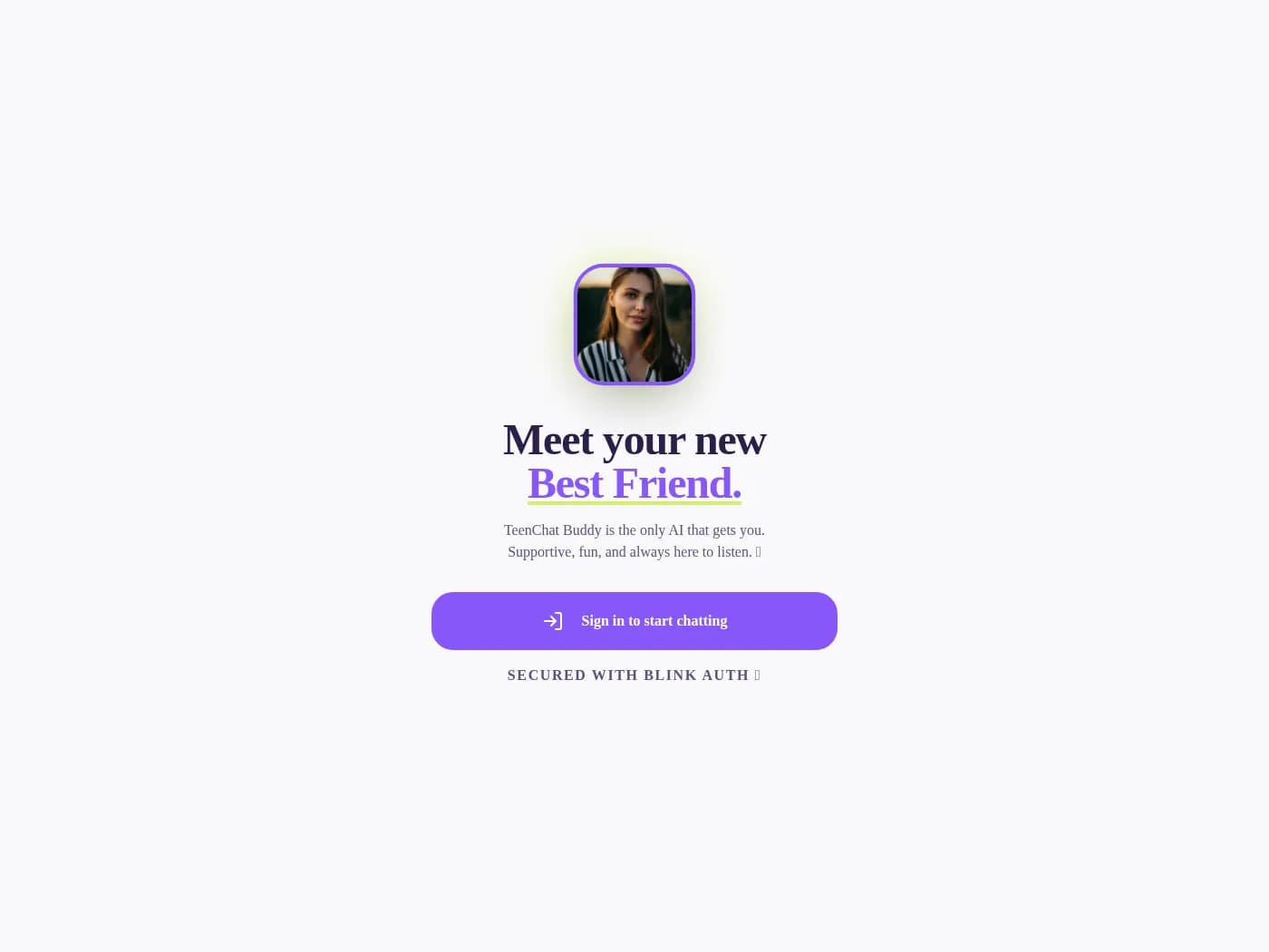 TeenChat Buddy